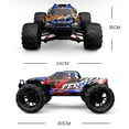 9501E High-Speed RC Car with 2 Batteries, 40km/h Remote Control Car, 1/ ...