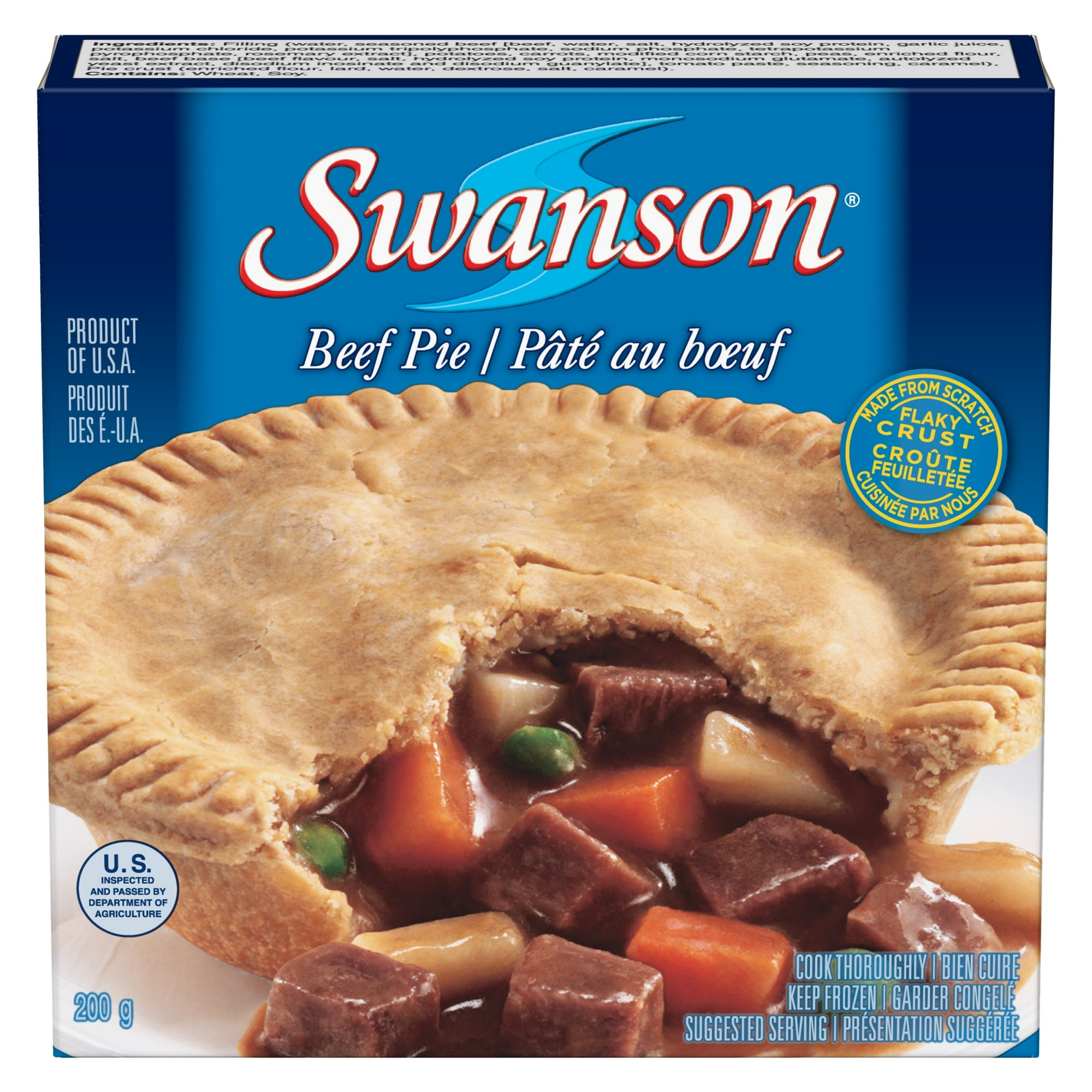 Click here for Swanson Swanson Beef Pie: Flaky Crust Filled With... prices