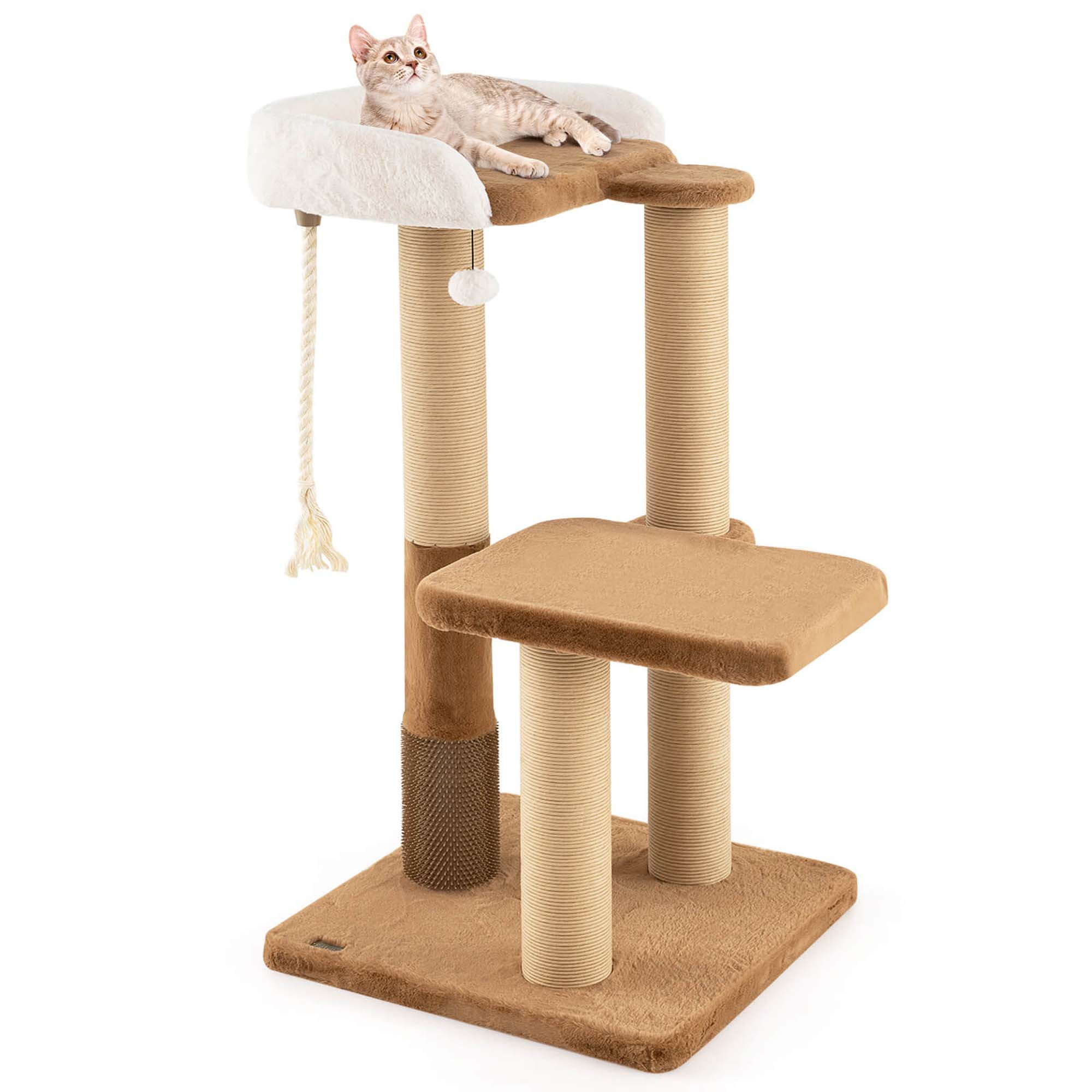 Click here for Costway 44 Cat Tree For Indoor With Plush Padded P... prices