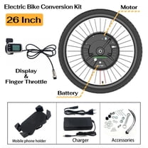 SMATEIGHT E-Bike Conversion Kit with 36V 7.2AH Battery, 36V 350W Front ...