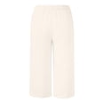 ANINEO Women Fashion Straight Leg Casual Pants High Waist Sports Loose ...