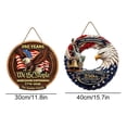 Agiufgs Wooden Patriotic Wreath 15.75 in, Commemorative 250th ...