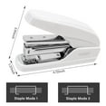 Effort Saving Desktop Stapler, One Touch Stapling, Easy to Load ...