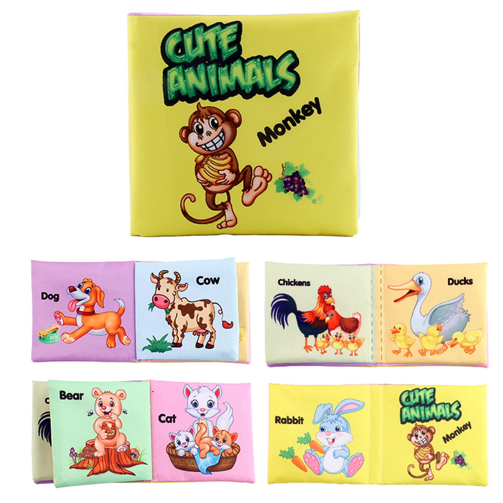 Click here for Riforla Baby Bath Books Fabric Soft Baby Cloth Boo... prices