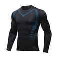 Long Sleeves Compression Shirt, V Compression Shirt Men, For Men ...