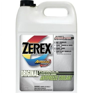 Zerex Antifreeze Coolant,1/2 gal.,RTU ZXRU4 - Walmart.com