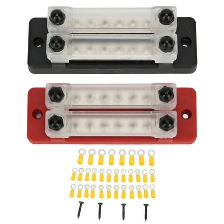 Power Distribution Terminal Block,2Pcs Power Distribution Block ...