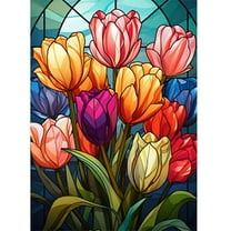 Diamond Painting Kits for Adults, 5D Flower Diamond Art Kits for Adults Beginner Gem Art Full ...