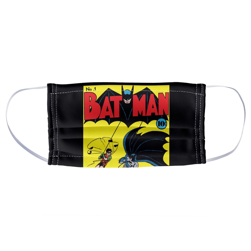 Batman First Cover 1-Ply Reusable Face Mask Covering, Unisex - Walmart.com