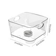 Xhegex Wash Basin With Handle And Draining Plug Fruit Vegetable Washing ...