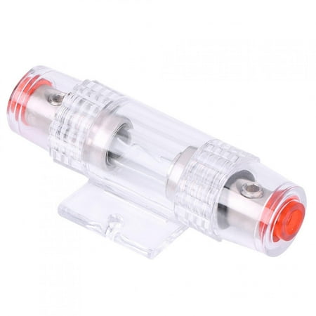 Fuse Box, Stereo Fuse Holder Transparent Housing Waterproof 4psc 60A ...