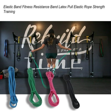 Elastic Band Fitness Resistance Band Latex Pull Elastic Rope Strength ...