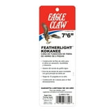 Eagle Claw Featherlight 7'6” 2-Piece Casting Rod, Long Fiberglass Fishing Spinning Rod - Walmart.com