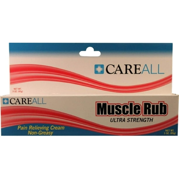 CareAll Pain Relieving Cream 10% - 15% Strength 3 oz., 1 Each - Walmart.com