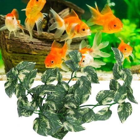 Rattan Leaves Simulation Aquatic Plant Plastic Plant Rattan, Simulated ...