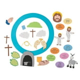 Bulk Religious Easter Wreath Craft Kit - Makes 48, Craft Kits, Easter ...