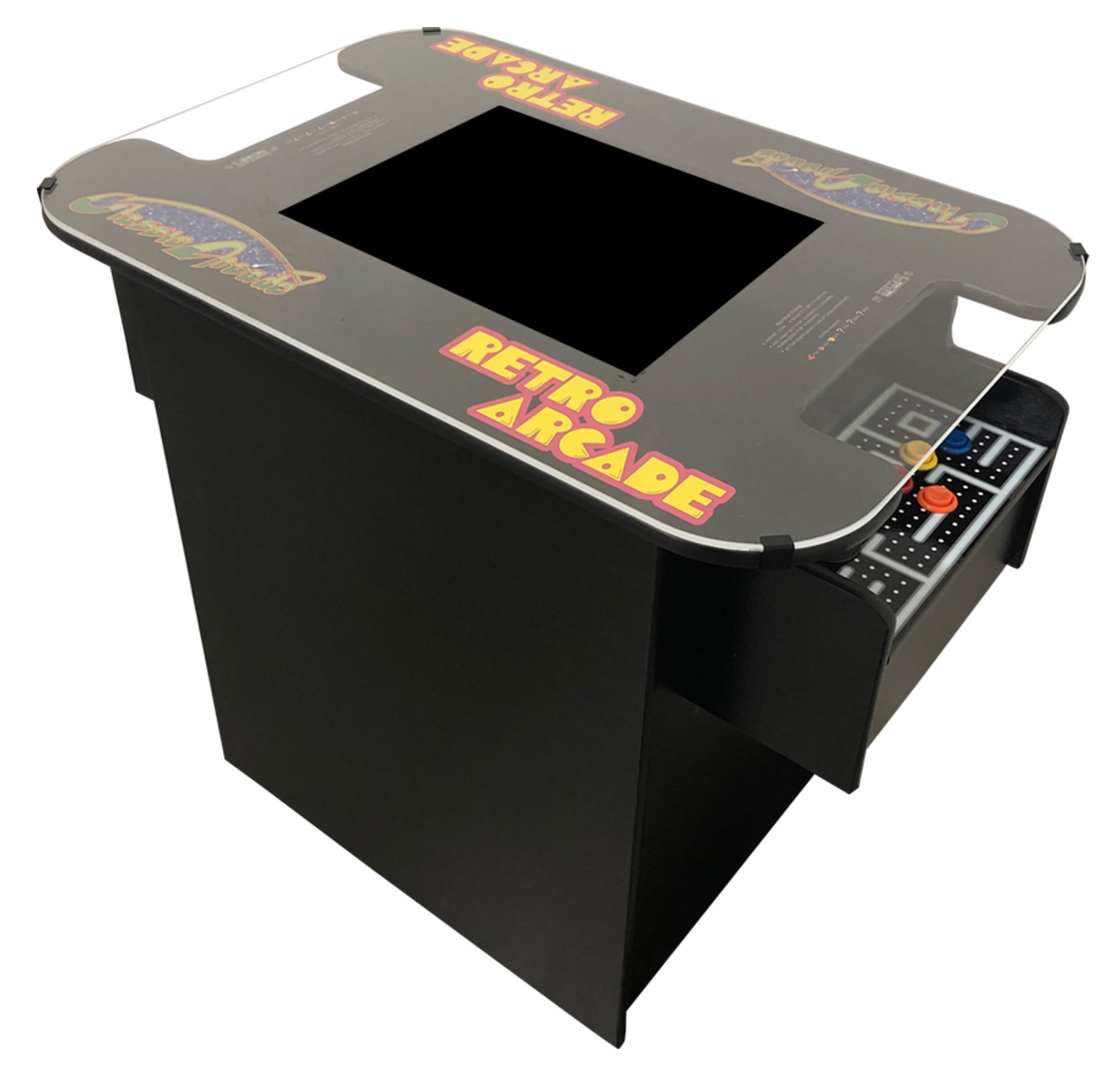 Commercial Grade Cocktail Arcade Game Machine with 60 Games by Suncoast ...