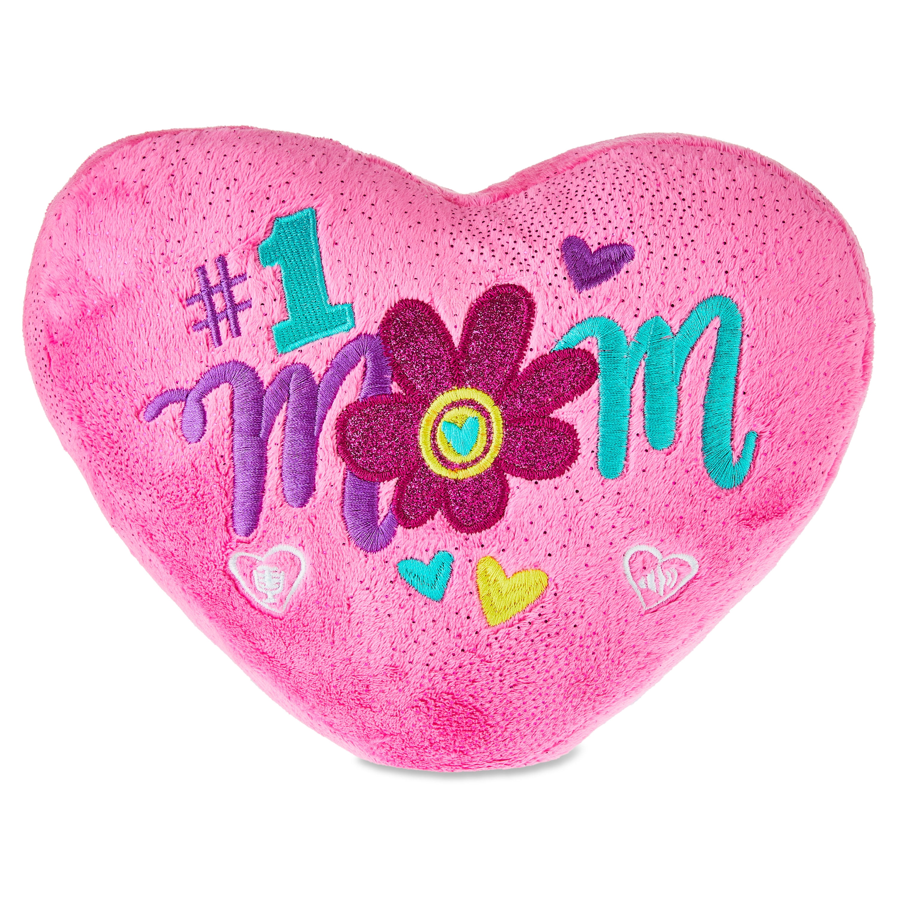 Way To Celebrate Mother’s Day Plush Recordable Heart - Walmart.com