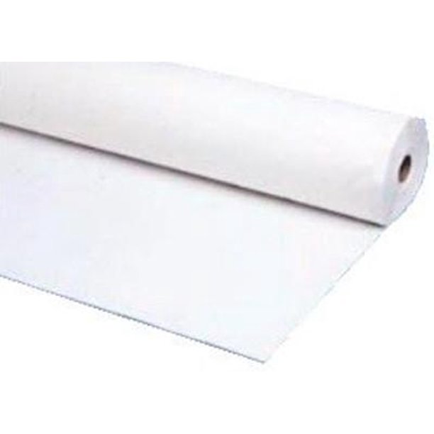White Disposable Plastic Table Cover Roll 40 x 100 ft Party Supplies ...