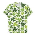 Aihuaihua St Patricks Day Gifts for Kid Round Neck Boys St Patricks Day ...