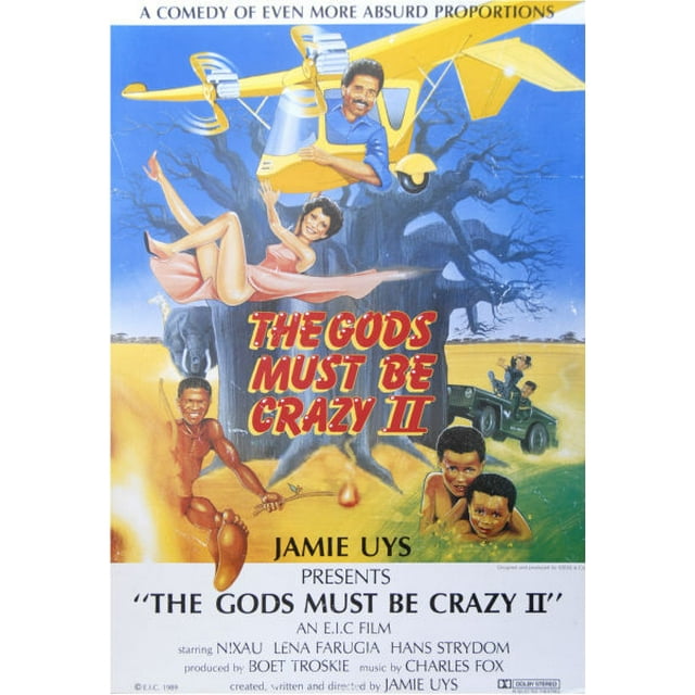The Gods Must Be Crazy 2 Poster 27Inx40In 27Inx40In for any room 27x40 ...