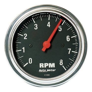 AUTO METER 233905 5IN TACH, 8,000 RPM, SHIFT-LITE, AUTO GAGE - Walmart.com