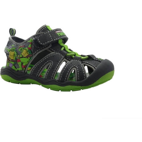 Teenage Mutant Ninja Turtles Boys' Close Toe Sandal - Walmart.com
