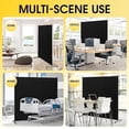 Single Large Panel Room Divider, Privacy Screen for Office, Partition ...