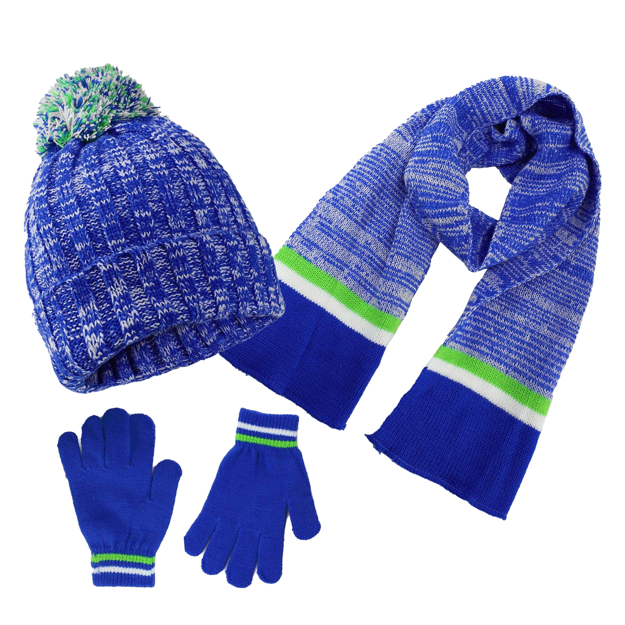 Swak Girls Hat,Scarf & Glove Set-Kids Cold Weather Winter Accessories ...