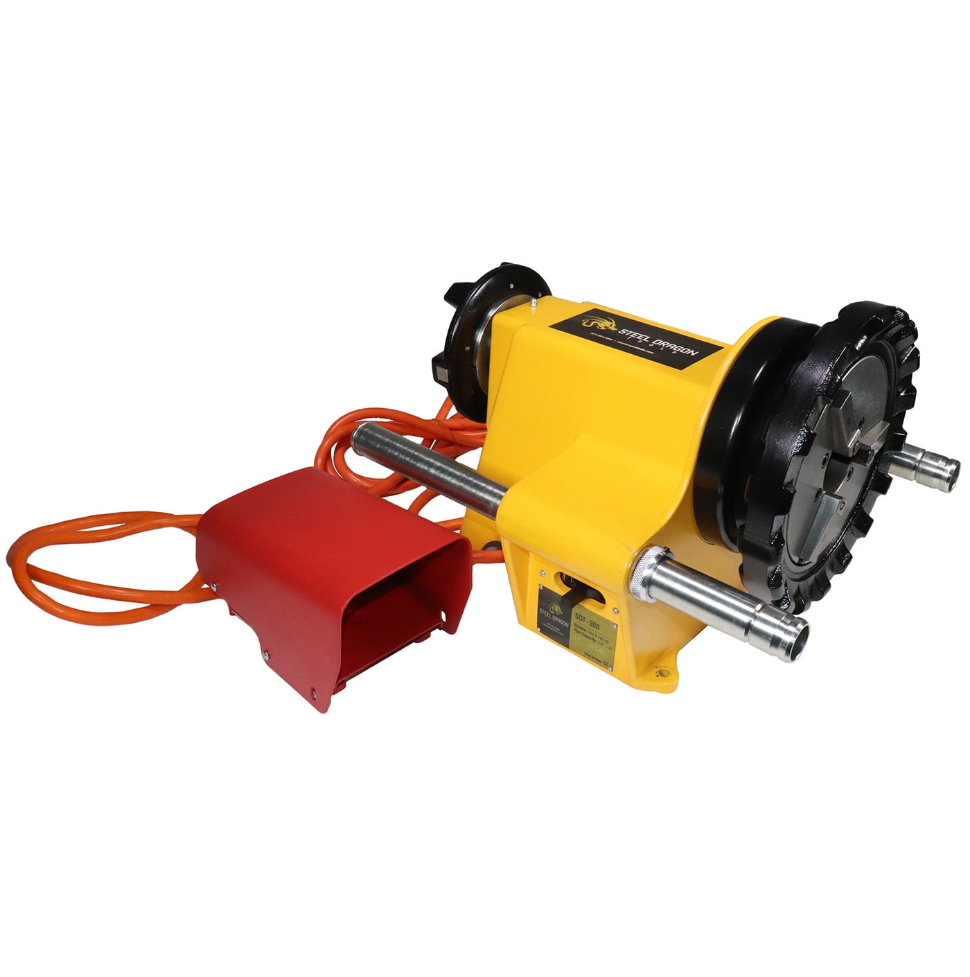 Steel Dragon Tools® 41855 Model 300 Power Drive Pipe Threader Threading ...