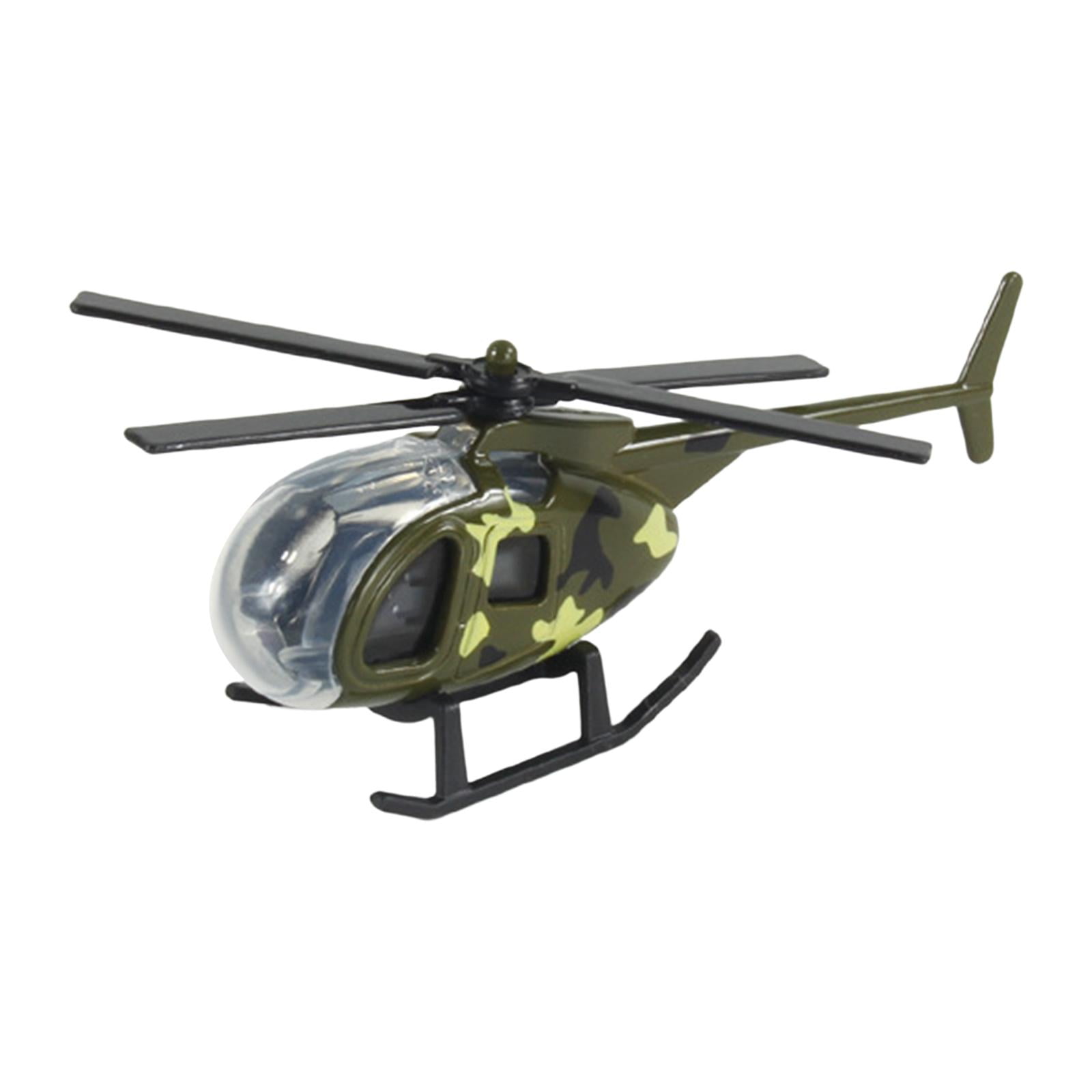 Small Diecast Alloy Helicopter Desktop Decor Ornaments Collection ...