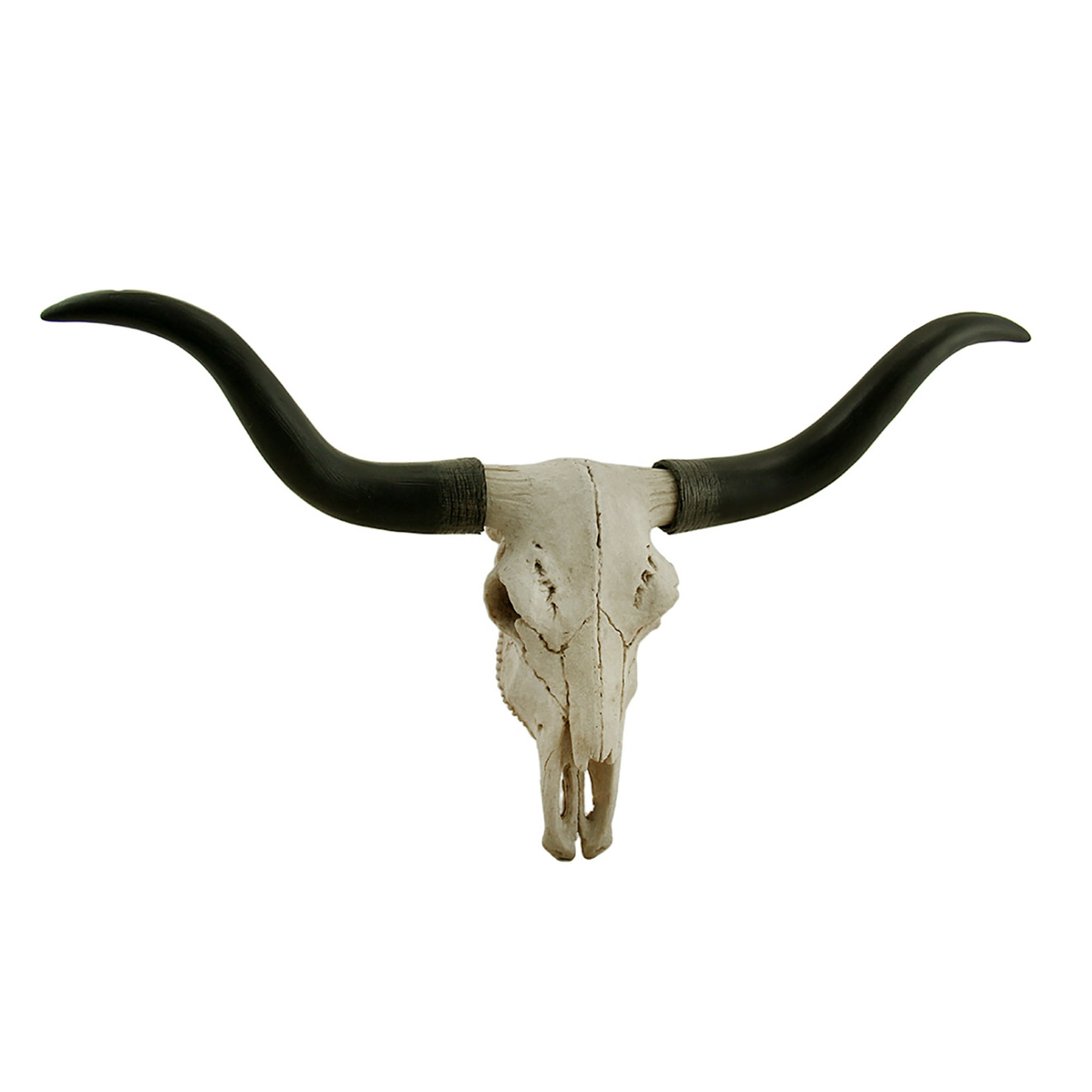 Click here for Zeckos Handcrafted 20-Inch Black & Bone Longhorn T... prices