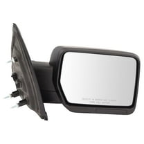 TRQ Power Mirror with Reflector Smooth Black Passenger RH for 11-14 ...