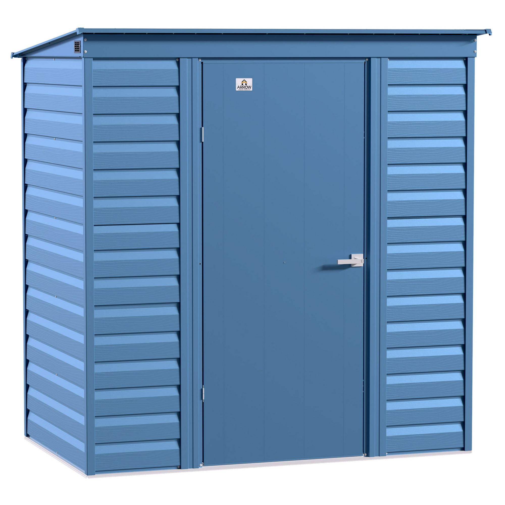 Click here for Arrow Select 6 X 4 X 6 Ft Blue Shed 10 Ft prices