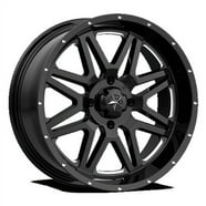 MSA Offroad Wheels Aluminum Rim M40 ROGUE 15X7in Satin Black Titanium ...