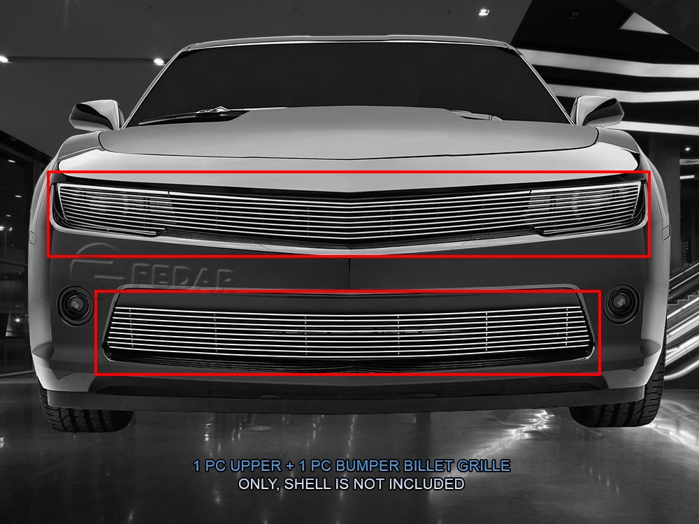 Fedar Billet Grille Combo Insert For 2014-2015 Chevy Camaro RS ...