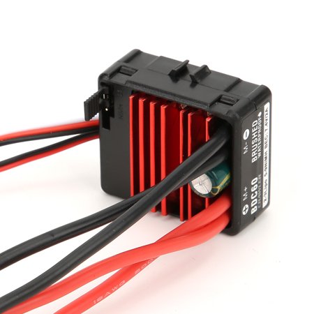 ANGGREK 60A ESC,60A Electric Speed Controller Brushed Motor 540 ESC RC ...