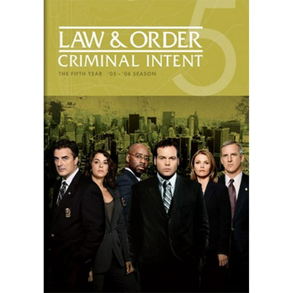 Law And Order Criminal Intent Season 5 Dvd