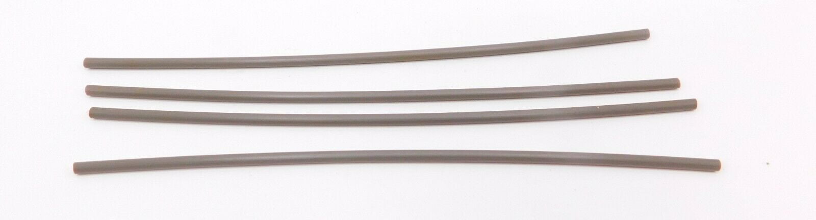 4 x LEGO Dark Gray Hose, Rigid 3mm D. 22L / 17.6cm Vintage gray ...