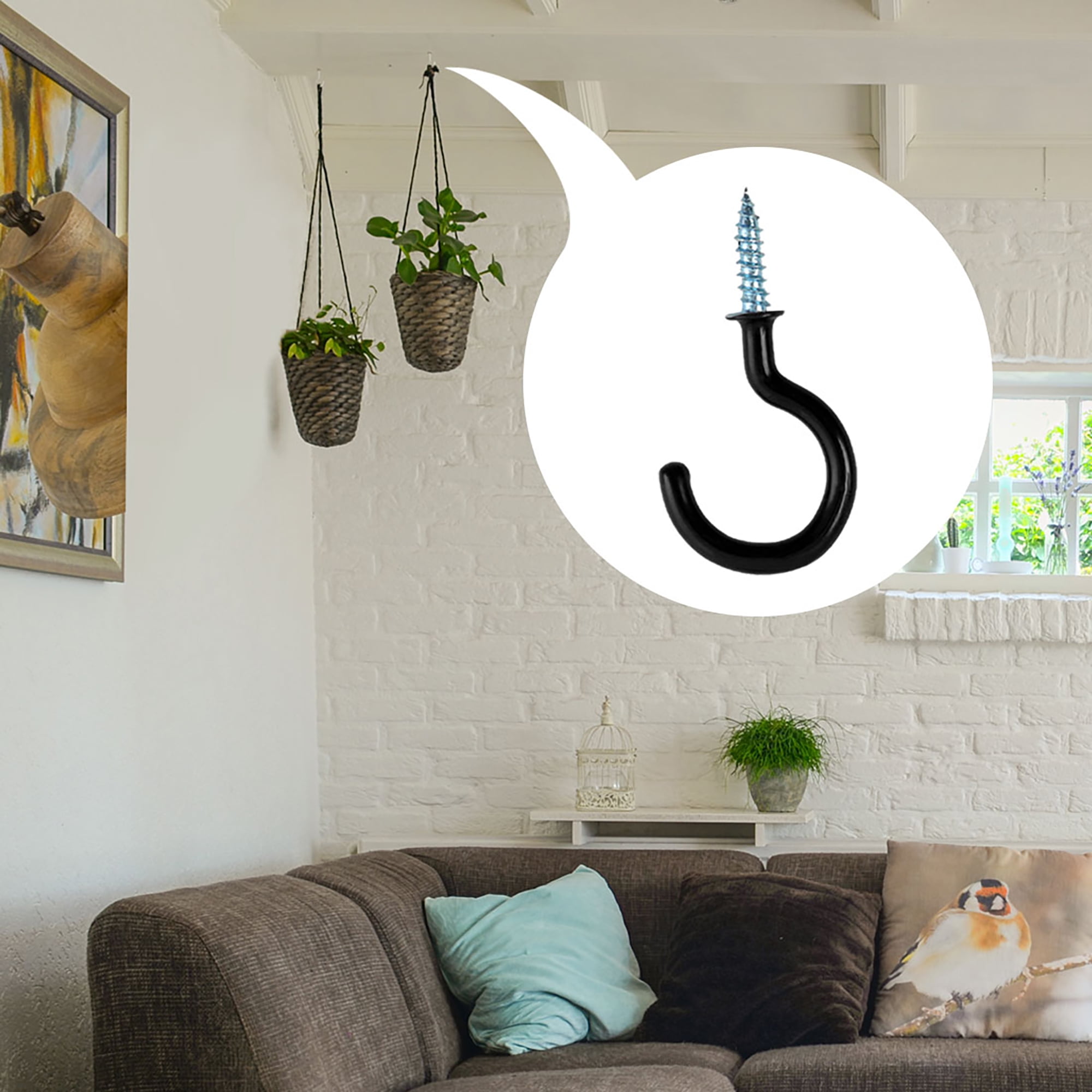 Click here for Unique Bargains 30pcs Cup Hooks 1-1/4 Inch Vinyl C... prices