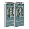 Art-n-Fly Mini Sketchbook Supplies - 2 Pack Spiral Bound Drawing Pad, 200 Sheets - 5.5x8.5 ...