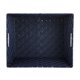 Mainstays Large Woven Nylon Storage Bin, Navy - Walmart.com