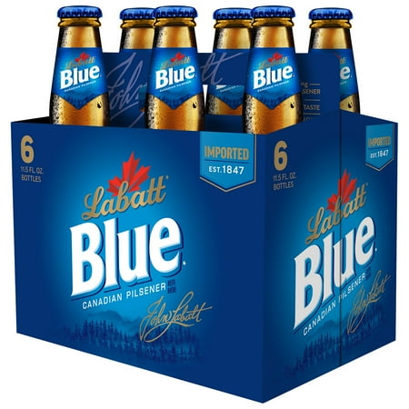 UPC 062067051722 - Labatt Blue Canadian Pilsener, 6 pack, 11.5 fl oz ...