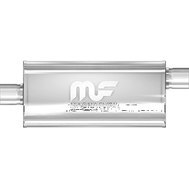 MagnaFlow Muffler Mag SS 11X4X9 2.5 D/D - Walmart.com