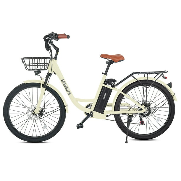 Viribus Electric Bike for Adults 26" 500W eBike with Pedal Assist 48V ...