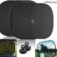 3pcs Universal Car Sunshade Kit including reflective steering wheel ...
