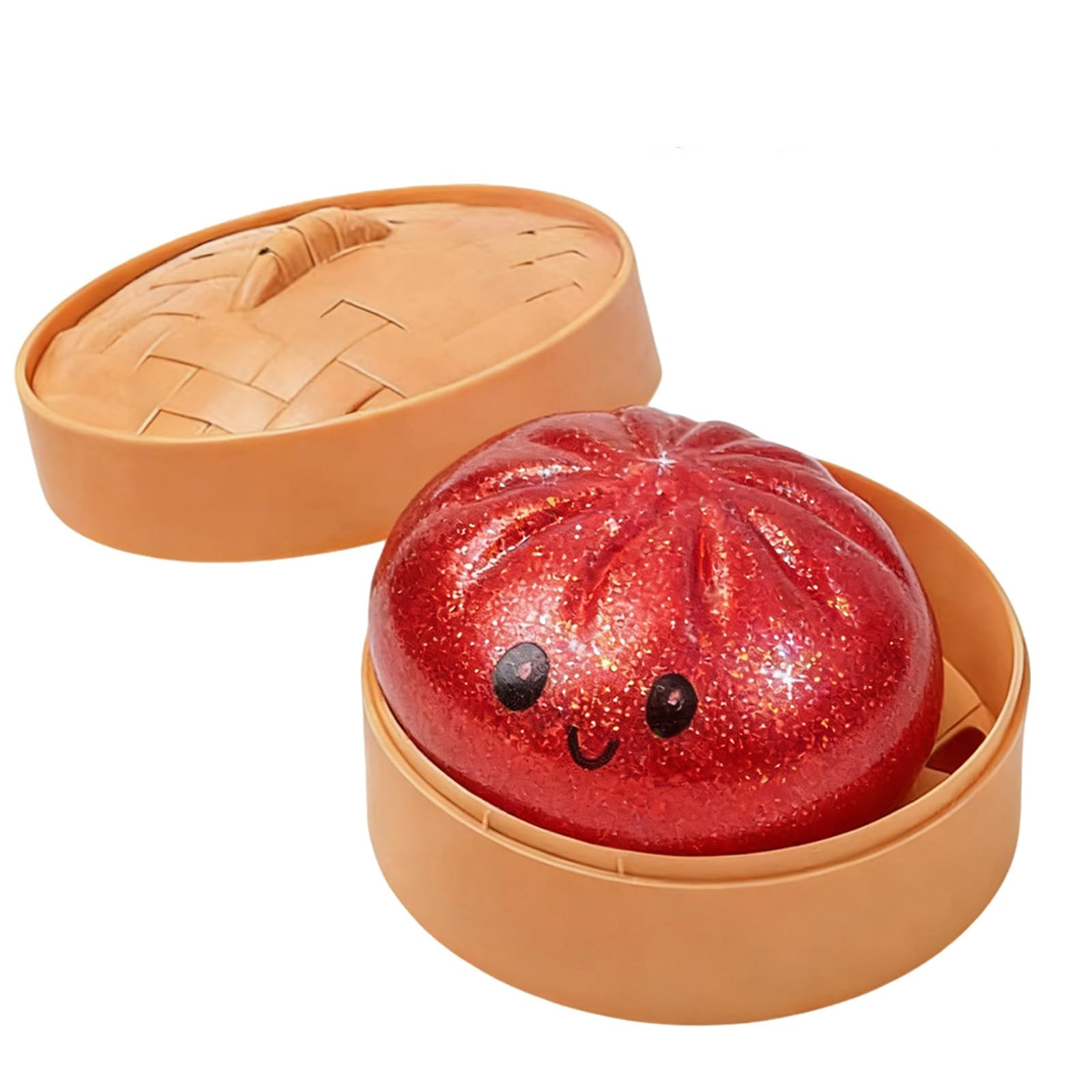 Click here for Cuoff Glitter Dumpling Squishy  Jumbo Soft Squeeze... prices