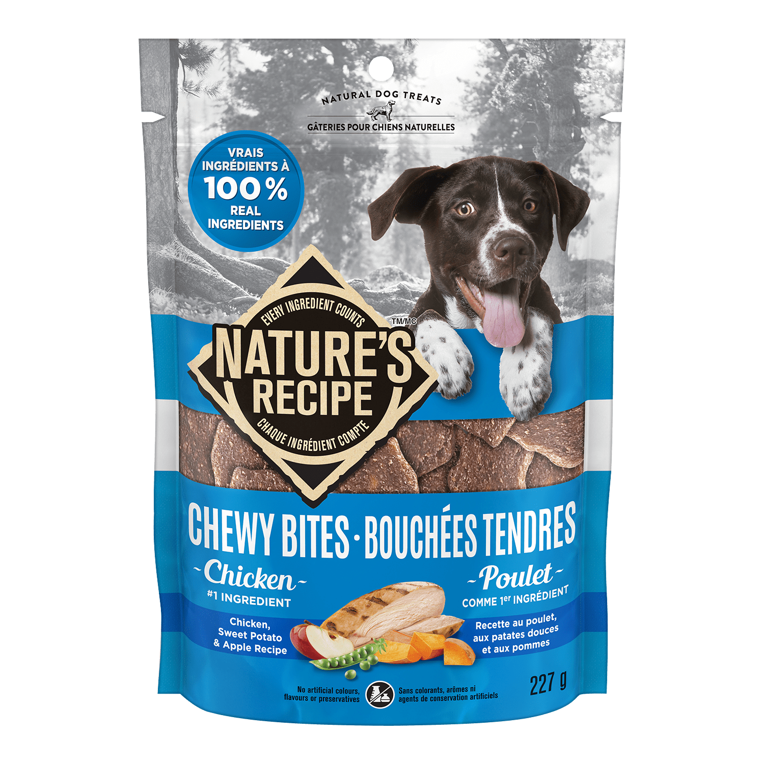 Click here for Natures Recipe Nr Bites Ckn 227g 227g prices