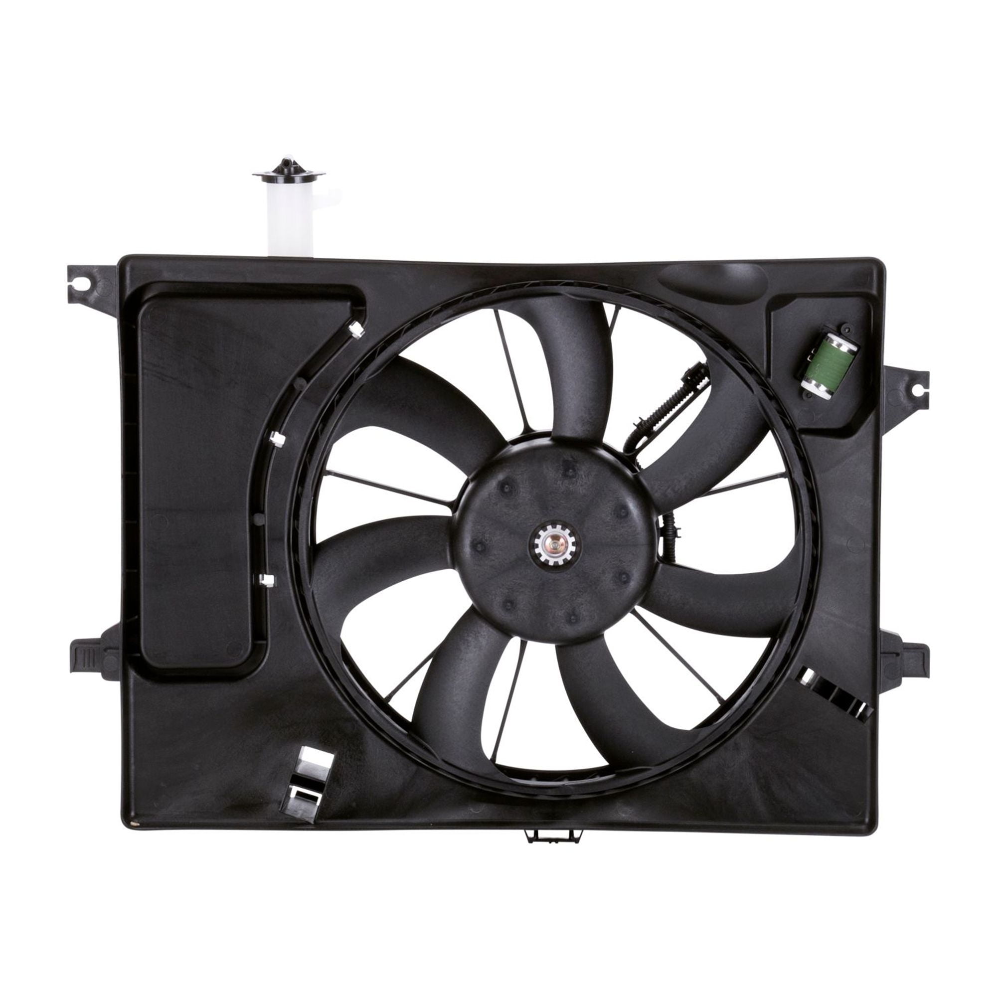TYC 622580 Dual Radiator And Condenser Fan Assembly For Hyundai 25380 tyc-622580-dual-radiator-and-condenser-fan-assembly-for-hyundai-25380