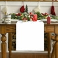 7 Piece Linen Table Runner and Placemats Set, Capitol Dome With Star ...